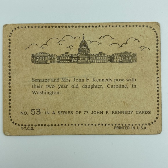 Topps | Art | 964 Topps John F Kennedy Trading Cards John Kennedy W ...